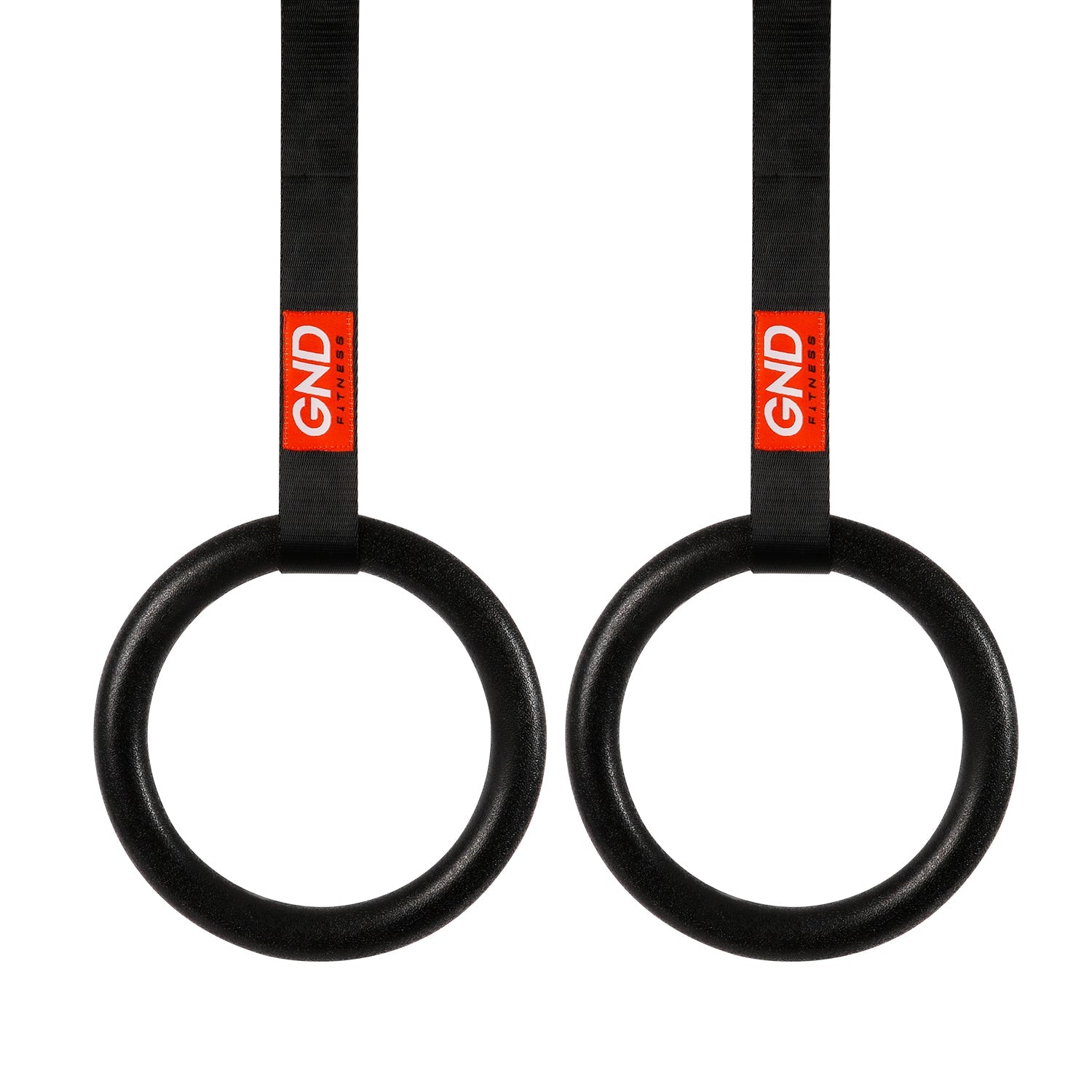GND ABS Gymnastic Rings W/ Nylon Bracing Straps | GND Fitness