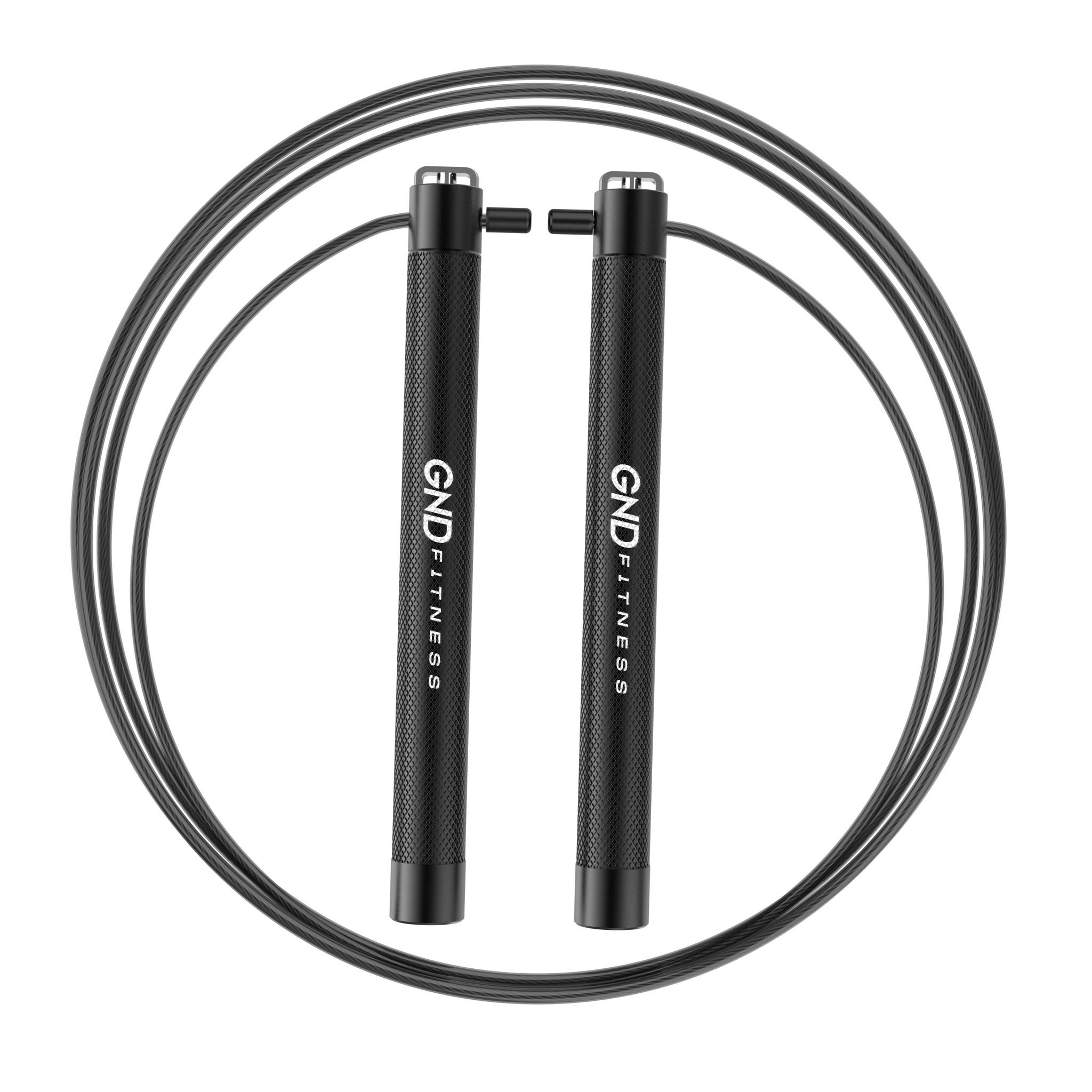 Speed Rope - Double Ball Bearing - Black | GND Fitness
